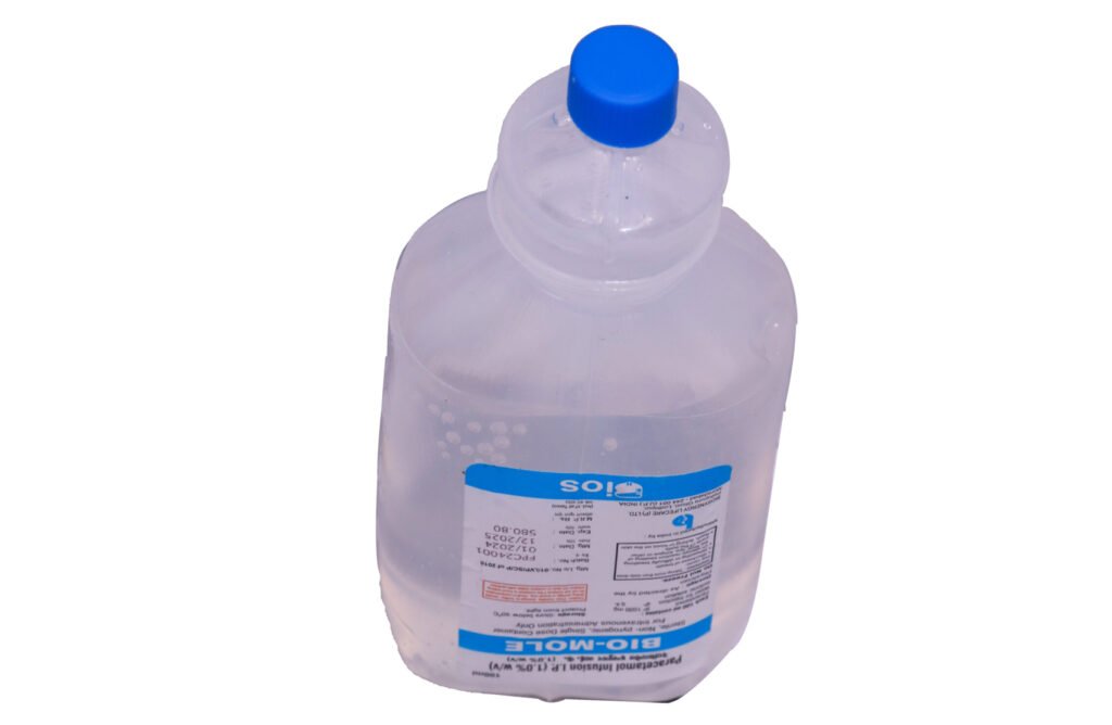 PARACETAMOL INFUSION IP 10 mg/ml (1000 mg/100 ml) - Vikrant Life Sciences