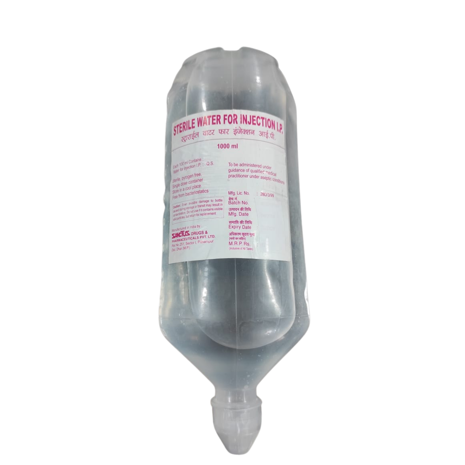 NS 100 ml – 0.9 % NORMAL SALINE SOLUTION, 100 ml - Vikrant Life Sciences